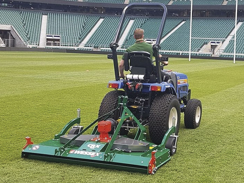 NEW ROTARY MOWERS – AND THE POWER TO DRIVE THEM - T H WHITE Groundcare